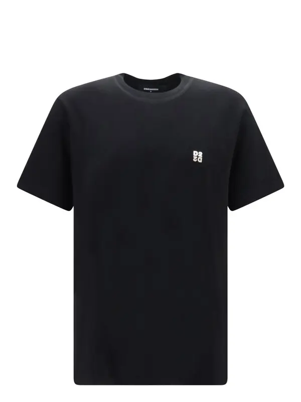 Dsquared2 Metal Cotton T-shirt - Black