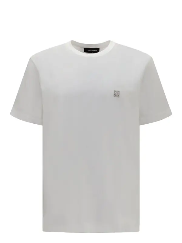 Dsquared2 Metal Cotton T-shirt - White
