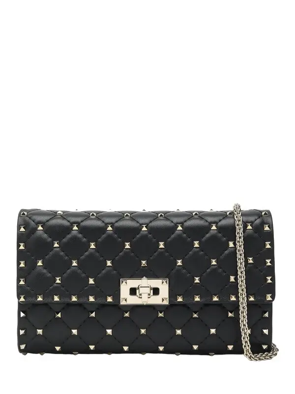 Valentino Garavani Rockstud Spike Crossbody Bag - Black