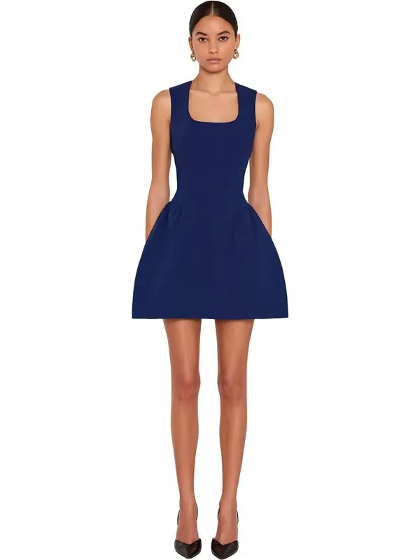 Amanda Uprichard Leora Dress - Navy