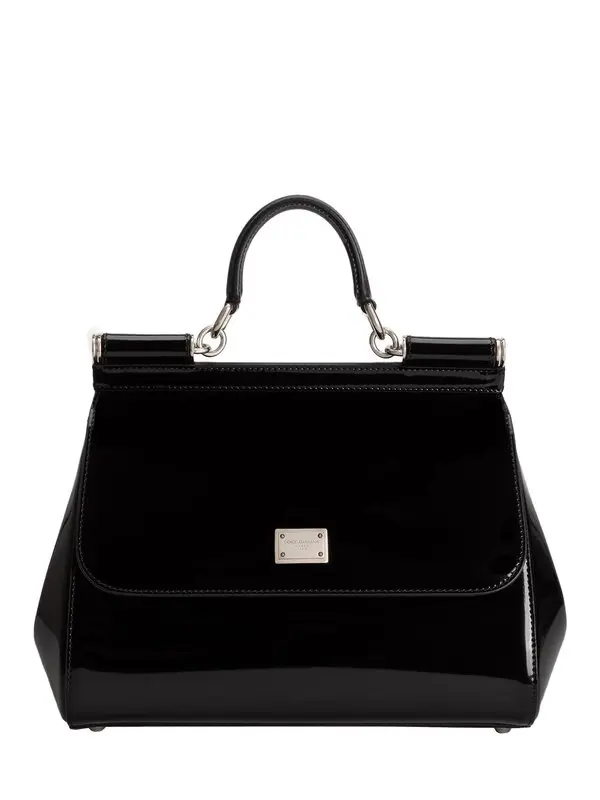 Dolce & Gabbana Large Sicily Handbag - Black