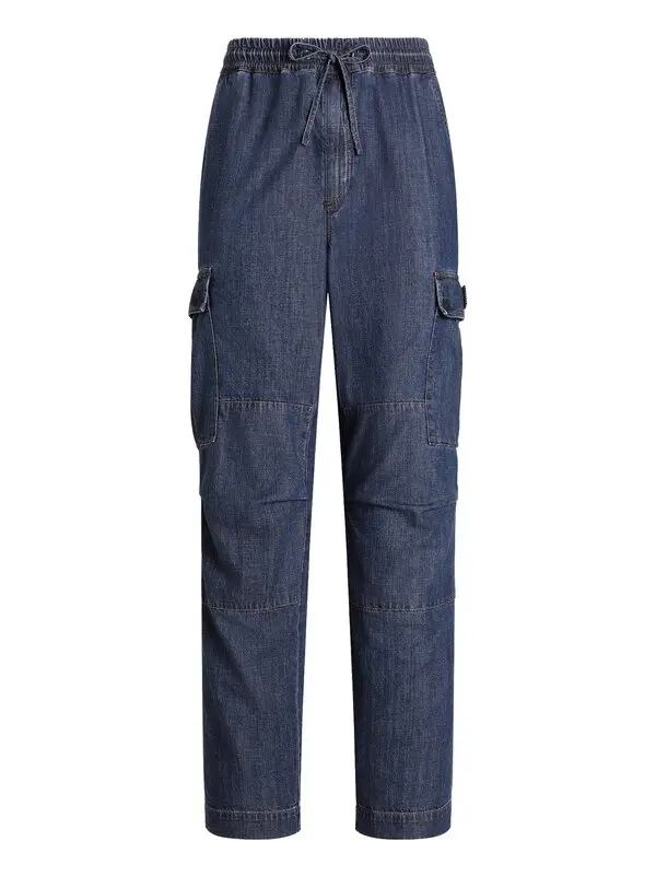 Dolce & Gabbana Cargo Denim Trousers - Multicolor