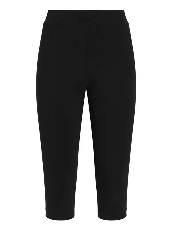 Dolce & Gabbana Milano Stitch Jersey Leggings - Black