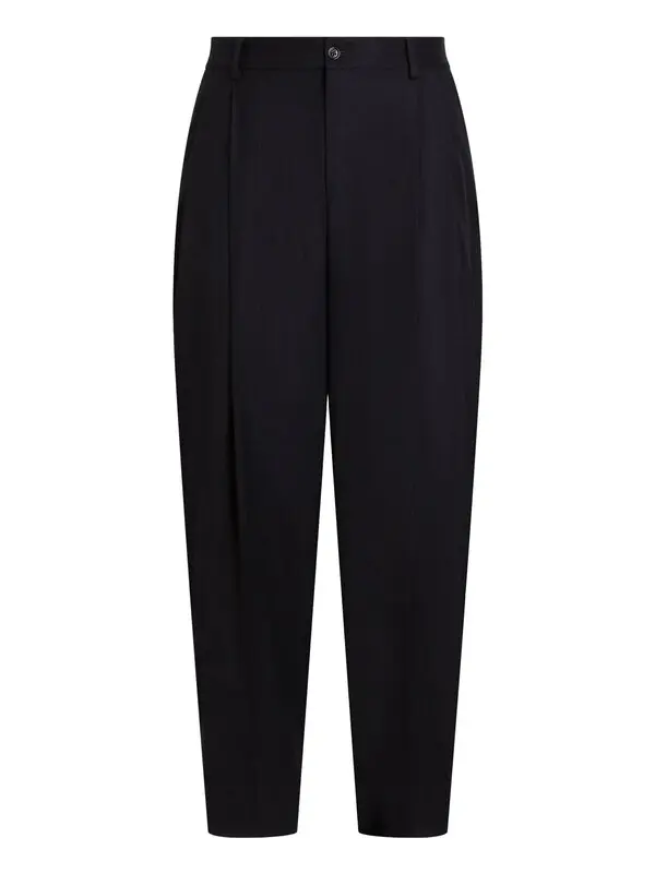 Dolce & Gabbana Flannel Trousers - Blue