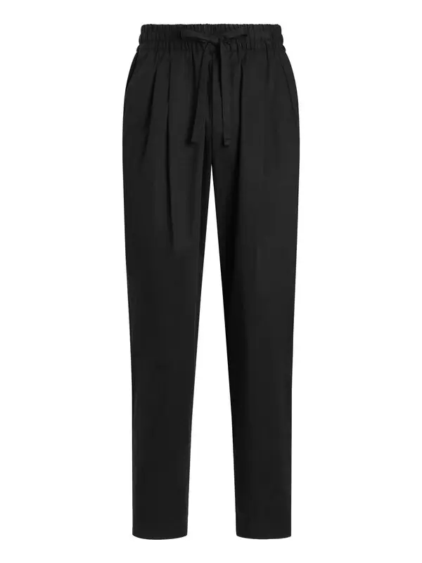 Dolce & Gabbana Stretch Cotton Gabardine Jogging Trousers - Black