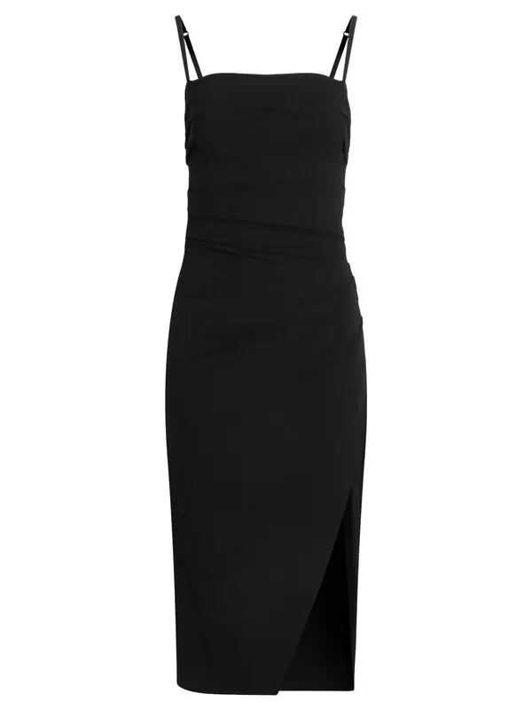 Dolce & Gabbana Viscose Jersey Midi Dress - Black