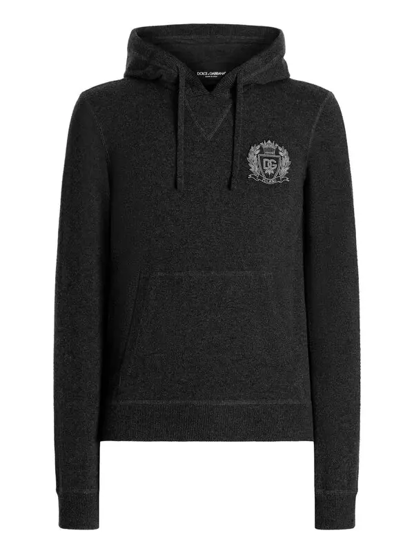 Dolce & Gabbana Smooth Cashmere Sweatshirt - Grey