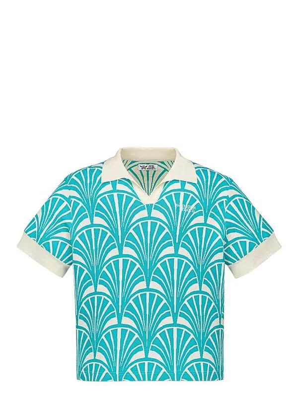 Mcm Collection X Wtb Knitted Polo Shirt - Ceramic