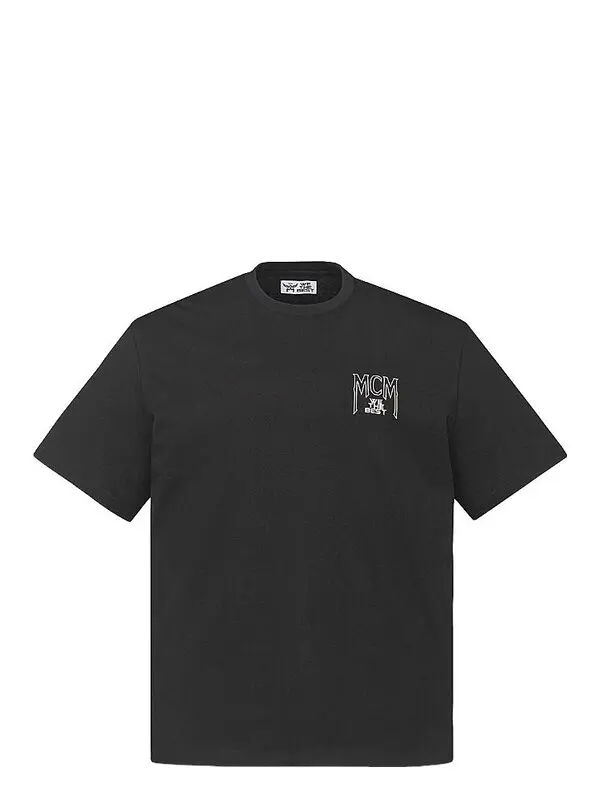 Mcm Collection X Wtb Knitted Graphic Tee - Black