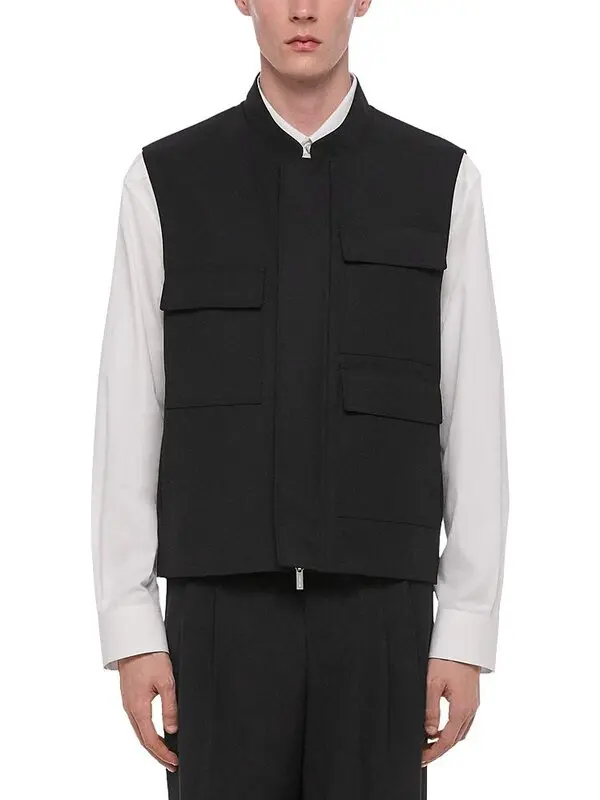 Helmut Lang Sleeveless Utility Vest - Black