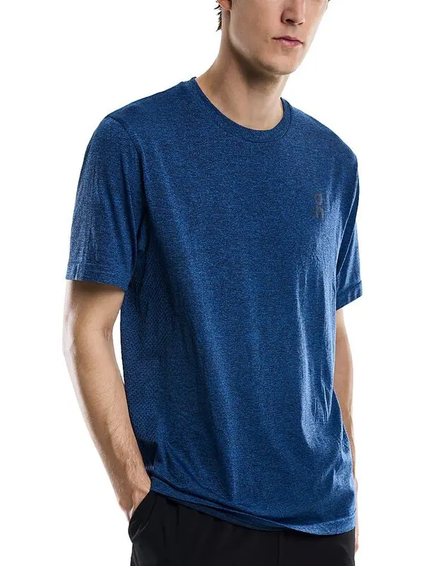 On Train Flex-t Crewneck T-shirt - Jay Heather