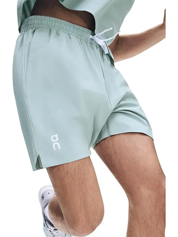 On Court 5 Logo Drawstring Shorts - Brook
