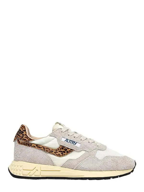 AUTRY Reelwind Low Top Sneakers - White/leo