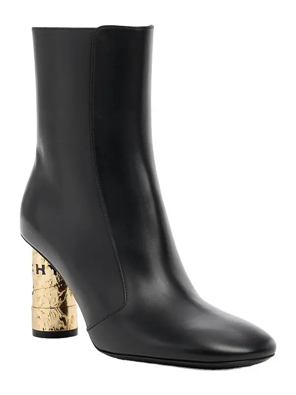Givenchy Tape Heel Ankle Booties - Black