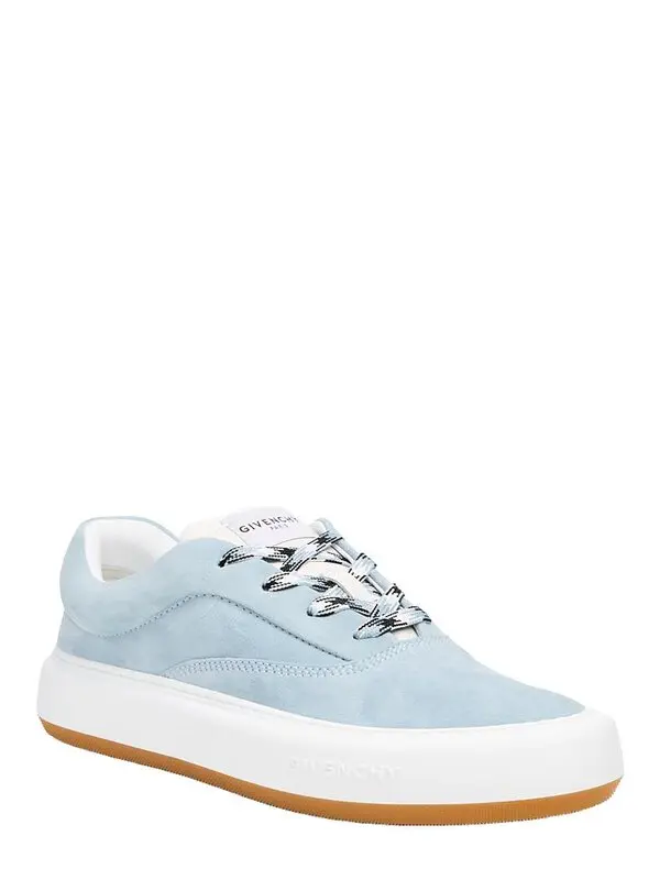 Givenchy Suede Low Top Sneakers - Light Blue