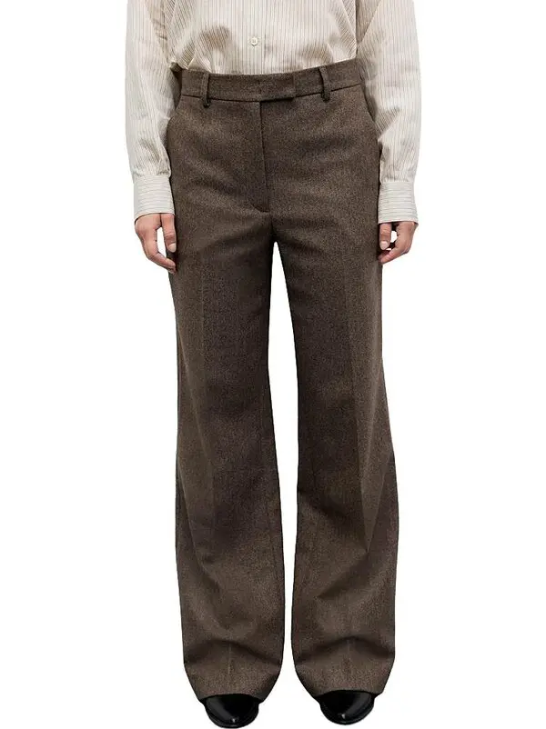 Gerard Darel Mia Wide Leg Pants - Brown