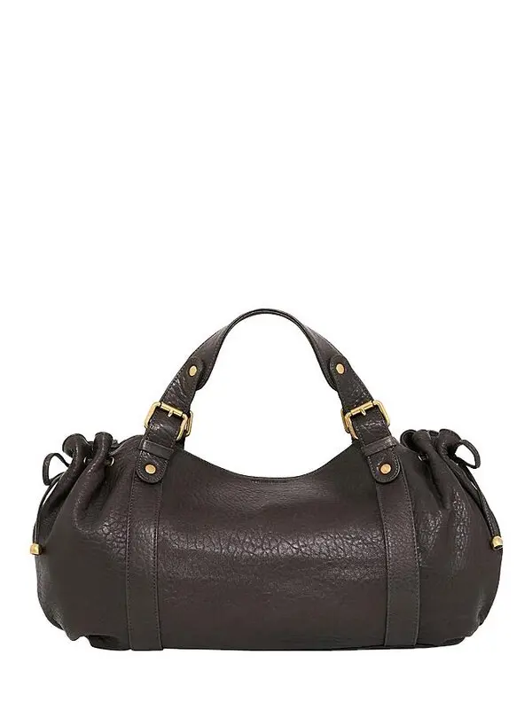 Gerard Darel Large Leather Handbag - Lava
