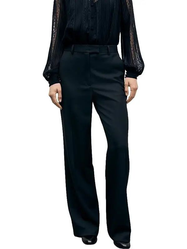 Gerard Darel Meg Wide Leg Pants - Black