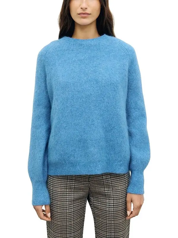 Gerard Darel Riya Raglan Sleeve Sweater - Blue