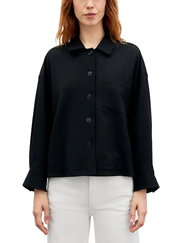 Gerard Darel Junia Collared Jacket - Black