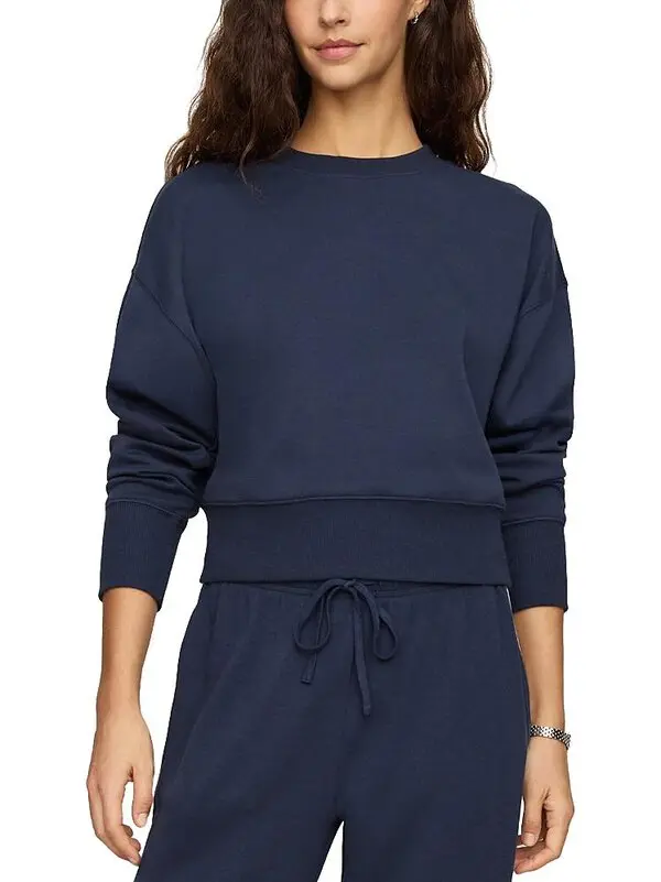 Z Supply Comeback Cotton Blend Sweatshirt - Eclipse