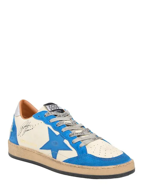 GOLDEN GOOSE Ball Star Sneakers - White Ecru