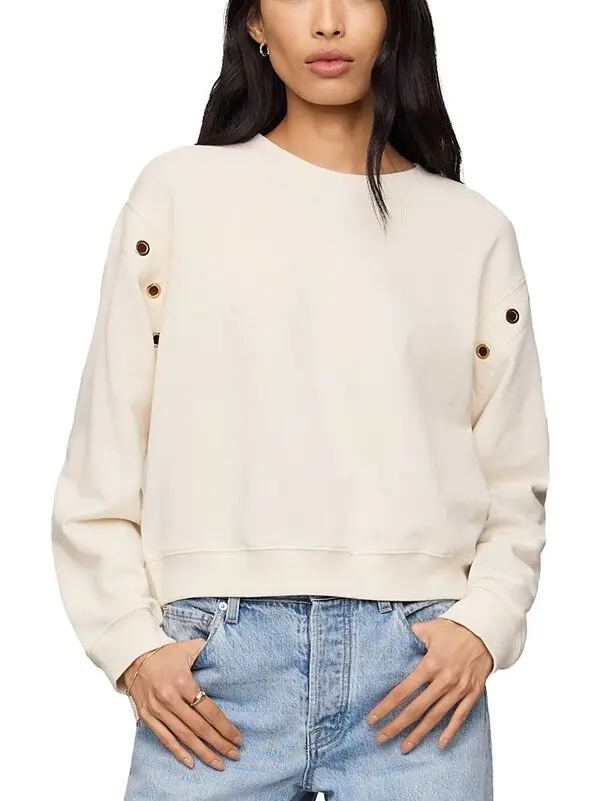 Z Supply Axel Cotton Sweatshirt - Sandstone