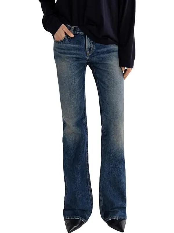 AGOLDE Low Rise Bootcut Jeans - Combination