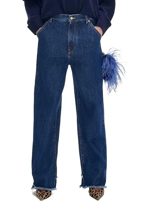 DARKPARK Lisa Feather Chain Loose Fit Carpenter Jeans - Tokyo