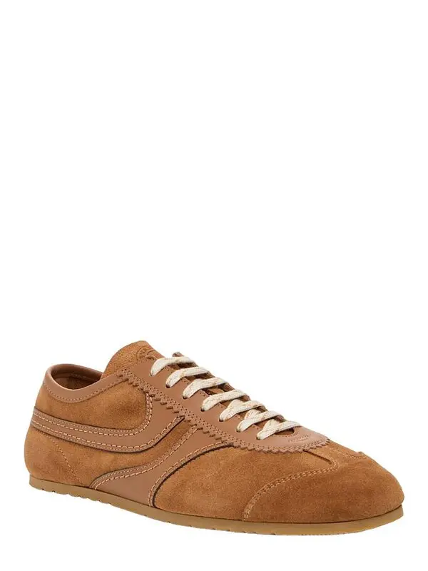 Dries Van Noten Suede Sneakers - Tan