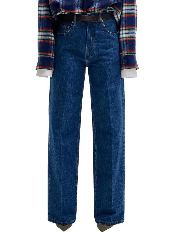 DARKPARK Cora Wide Leg Relaxed Jeans - Medium Full