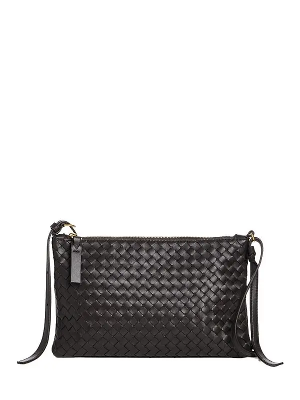 Bottega Veneta Gemellini Piccolo Pouch Shoulder Bag - Espresso