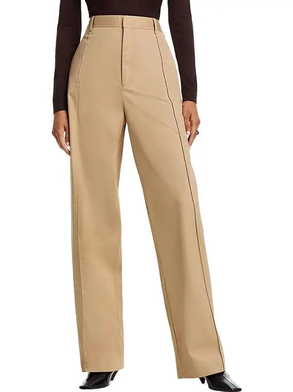 Co Drop Waist Pants - Camel