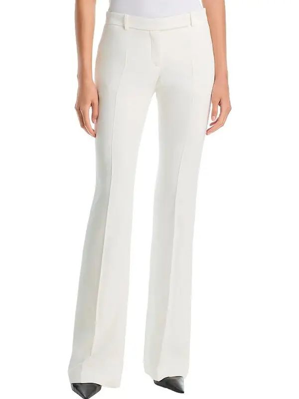 Alexander McQueen Bootcut Pants - Ivory