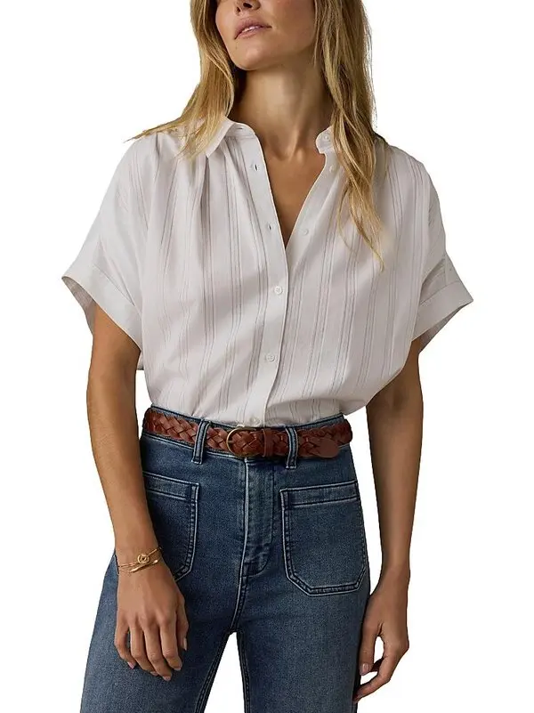 Faherty Brand Faherity Brand Heirloom Top - White