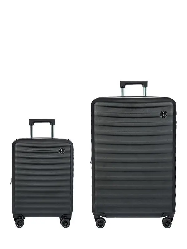 Bric'S By Nausicaa 2 Piece Spinner Suitcase Set - Black