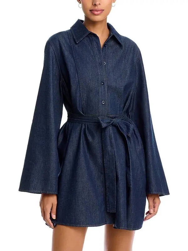 FRAME Tuxedo Dress - Rinse