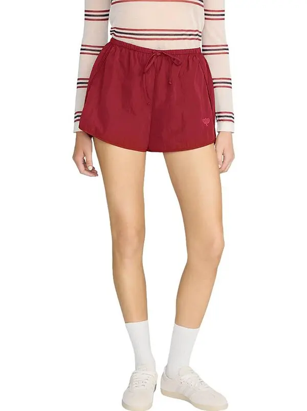 FRAME The Tennis Athletic Shorts - Ace Red