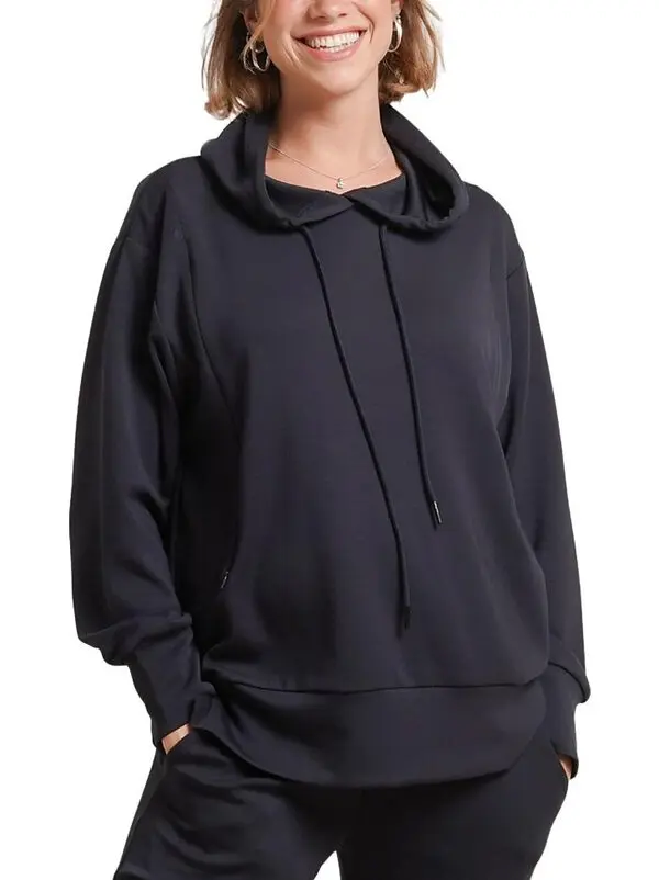 NOM MATERNITY Serena Nursing Hoodie - Midnight
