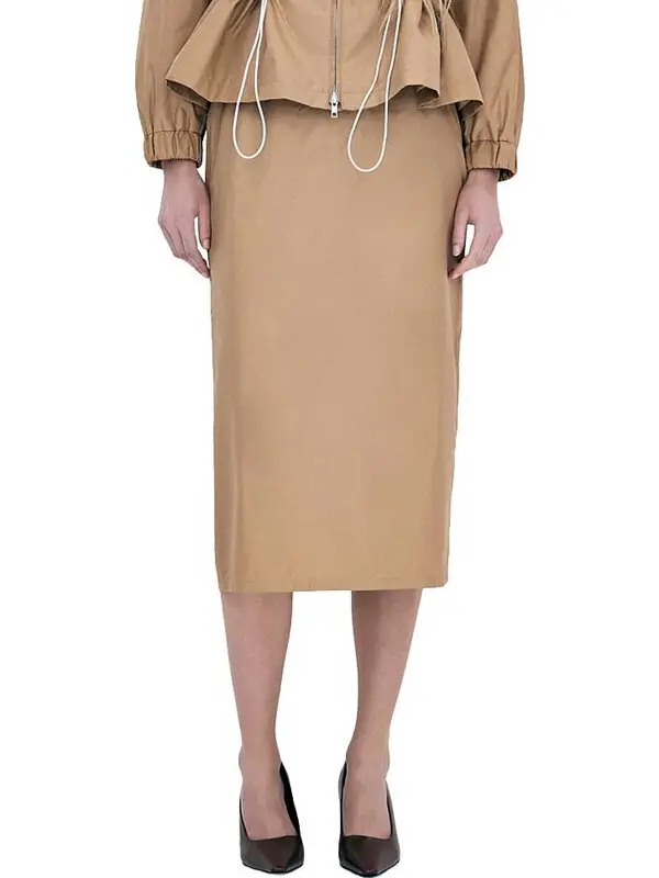 AYA MUSE Tala Pencil Skirt - Camel