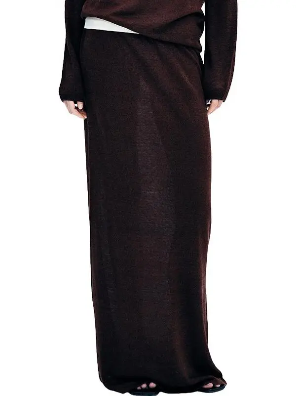 AYA MUSE Eirae Maxi Skirt - Pecan