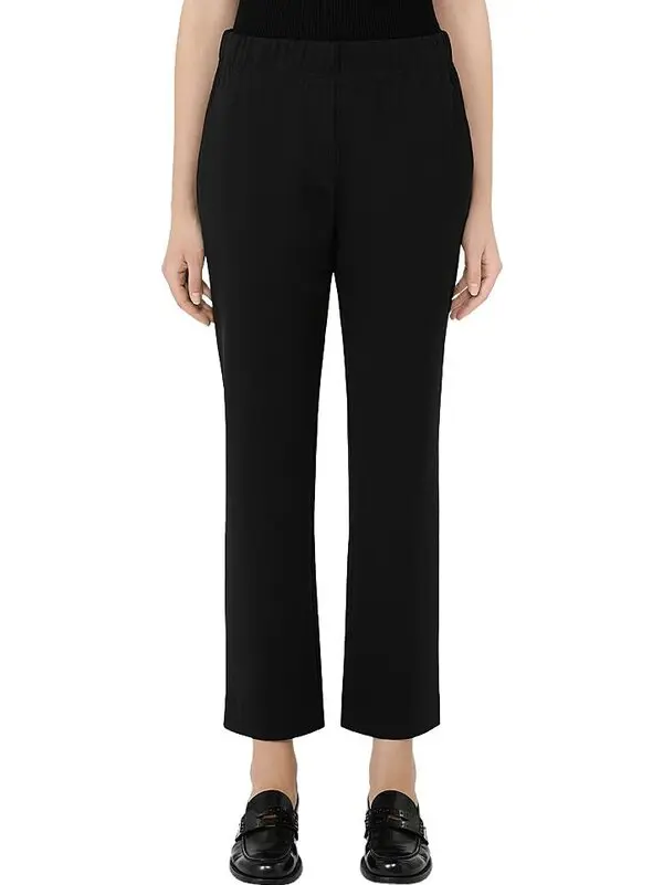 Max Mara Wkdelfo Straight Ankle Pants - Black
