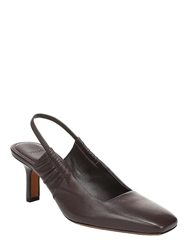 Vince Venice Slingback Pumps - Ganache