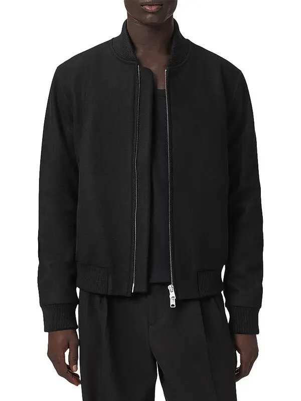 ALLSAINTS Deceit Boxy Bomber Jacket - Black