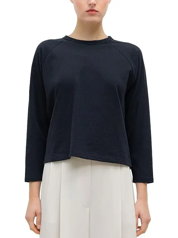LESET Margo Baseball Tee - Black