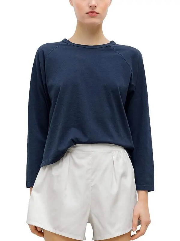 LESET Margo Baseball Tee - Midnight