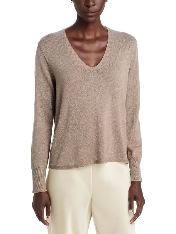 Kobi Halperin Vinny V-neck Sweater - Sandstone