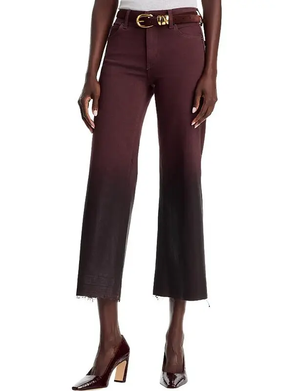 Kobi Halperin Rafaella High Rise Wide Leg Pants - Carob
