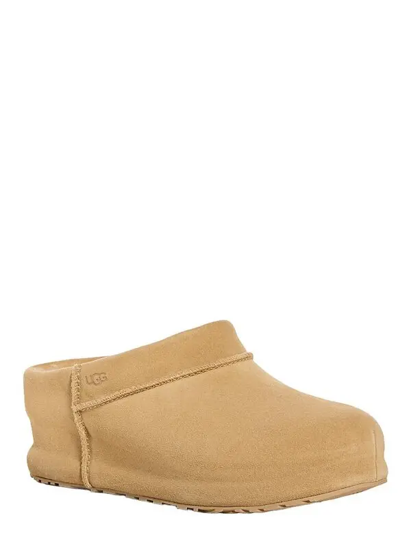 UGG Enwrap Shearling Clogs - Mustard Seed
