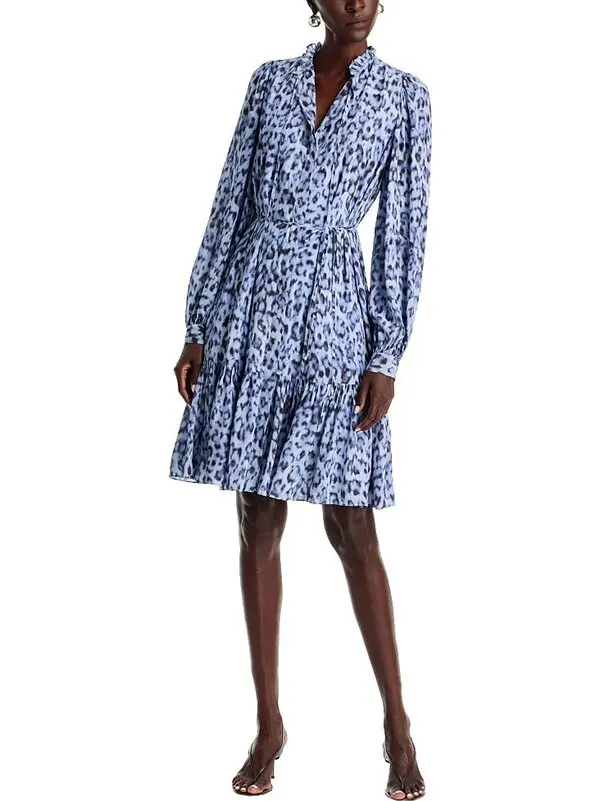 Kobi Halperin Charlotte Tie Waist Dress - Frost Mult